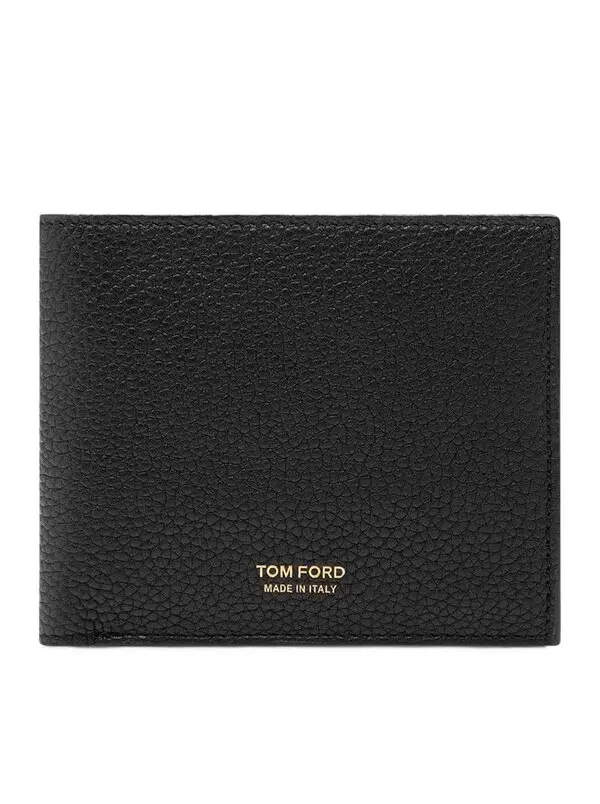TOM FORD Classic Grained Leather Wallet - Black