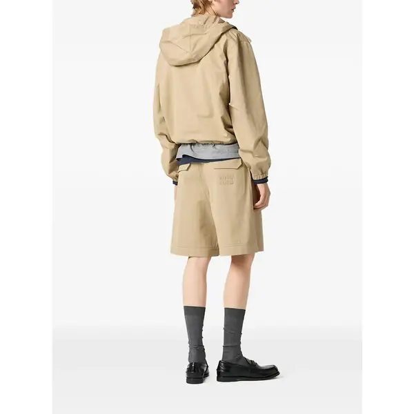 Miu Miu Neutrals Shorts Tailored Shorts