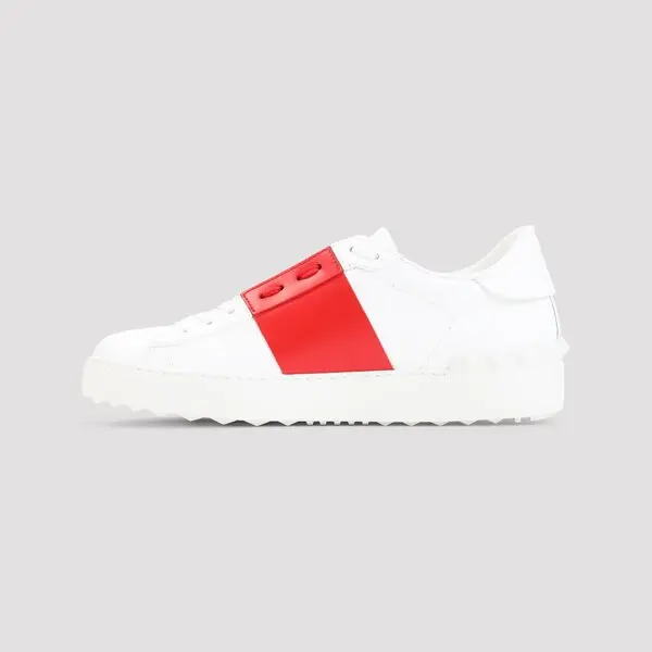 Valentino Garavani Leather Sneakers - White