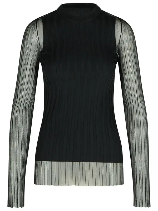Sportmax Acino Polyamide Blend Sweater - Black