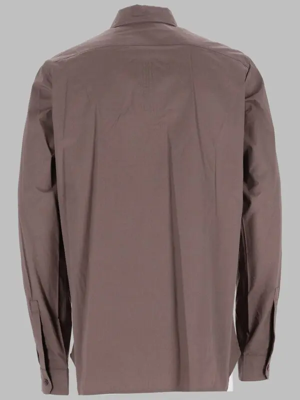 Rick Owens Camicia Work In Popeline