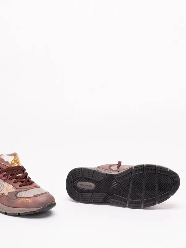 GOLDEN GOOSE Leather Running Dad Sneakers - Multicolor