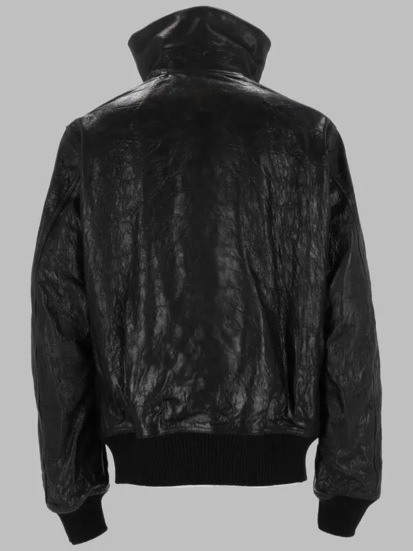 Rick Owens Dracuflight Leather Jacket - Black