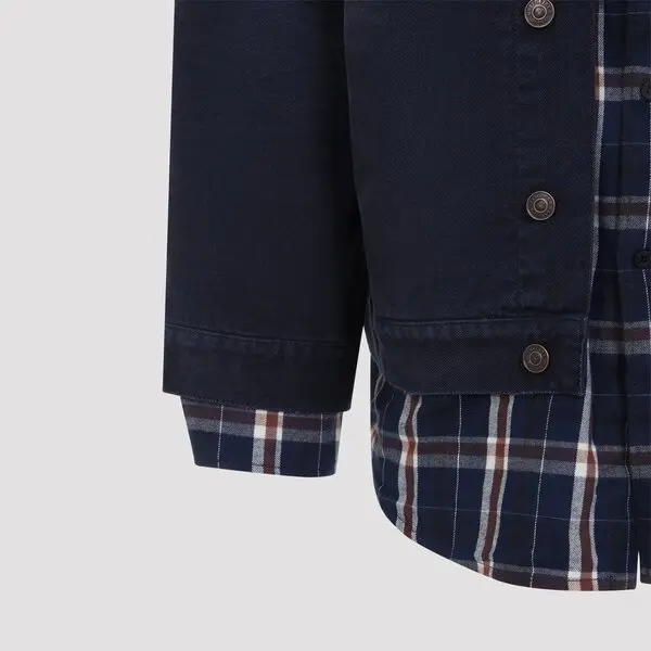 Balenciaga Patched Shirt Jacket