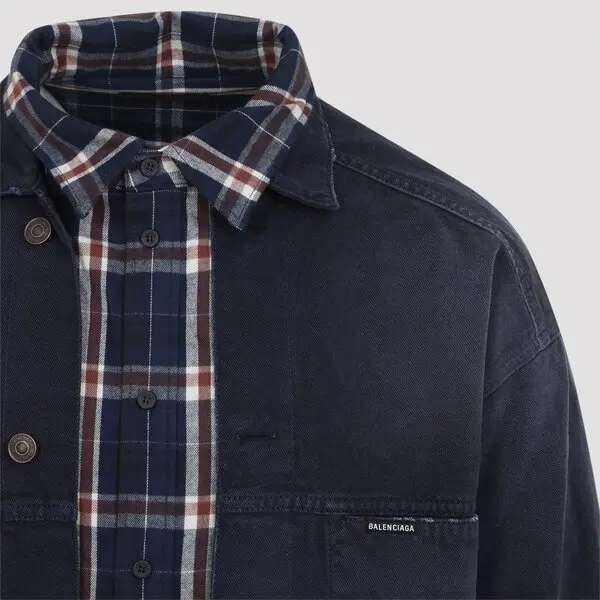 Balenciaga Patched Shirt Jacket