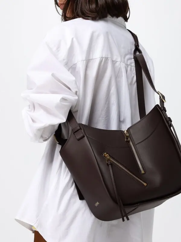 Loewe Hammock Flip Leather Bag