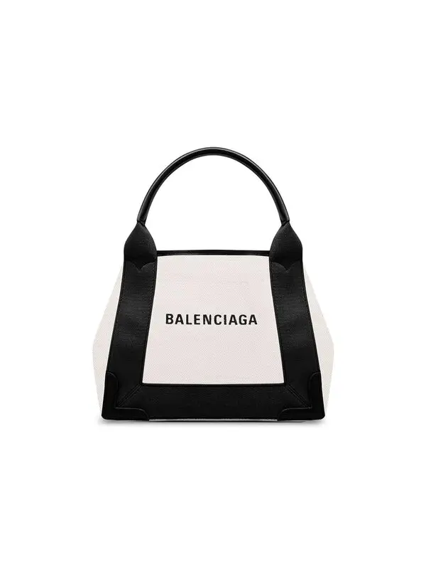 Balenciaga Canvas And Leather Cabas Xs Bag - Multicolor