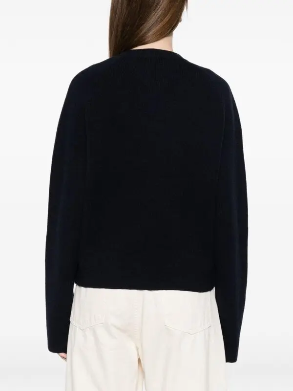 TOTEME Hammered Button Cardigan - Blue