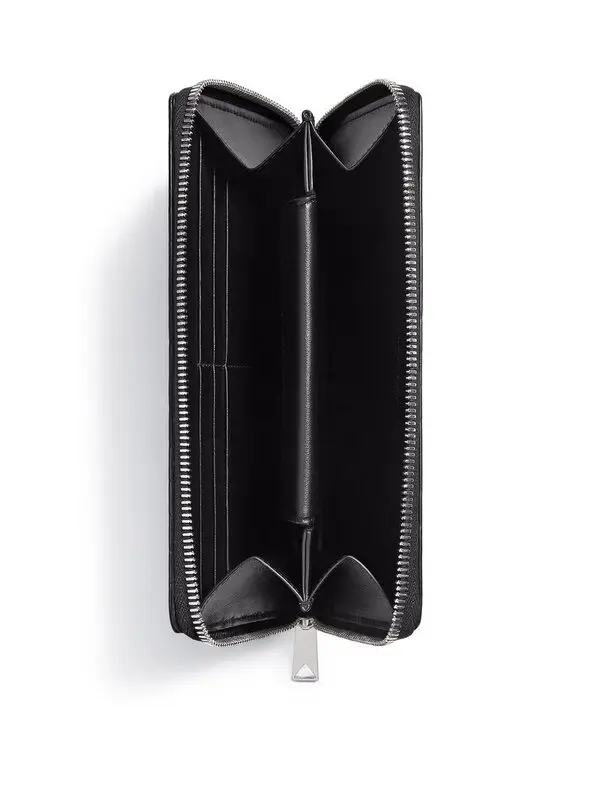 Bottega Veneta Small Woven Zip Organizer