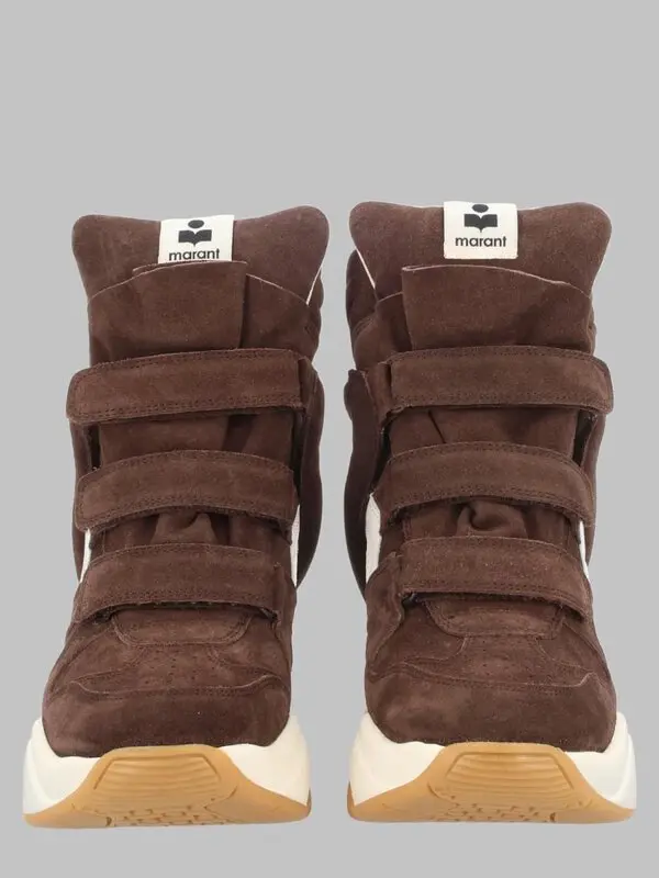 Isabel Marant Étoile Balskee Wedge Sneakers - Brown