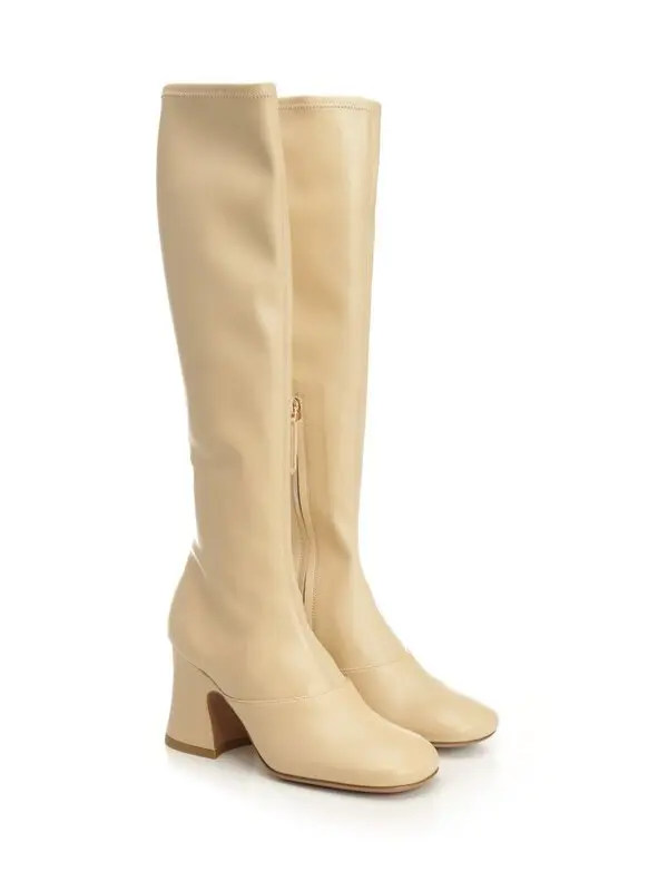 Chloé Synthetic Leather Janis Boots