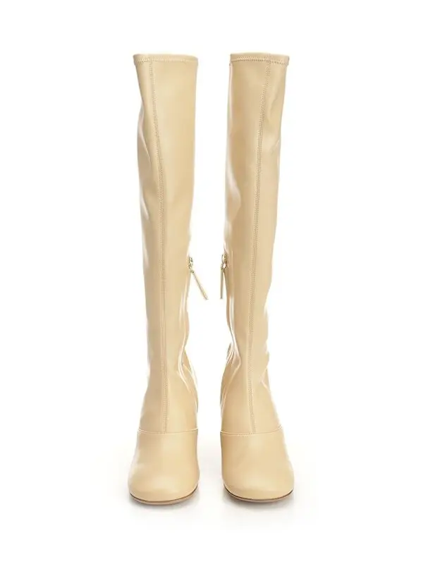 Chloé Synthetic Leather Janis Boots
