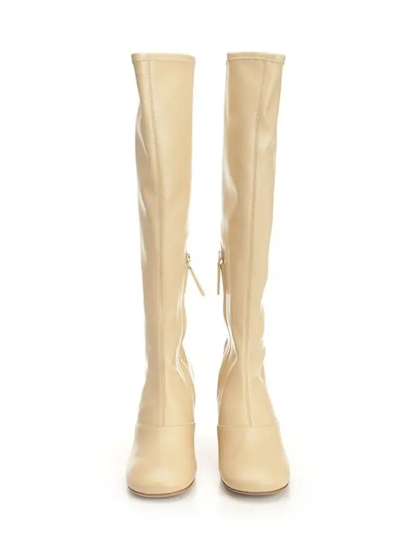 Chloé Synthetic Leather Janis Boots