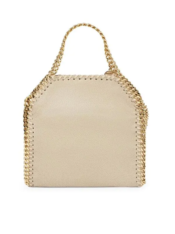Stella McCartney Tiny Falabella Shaggy Deer Bag - White