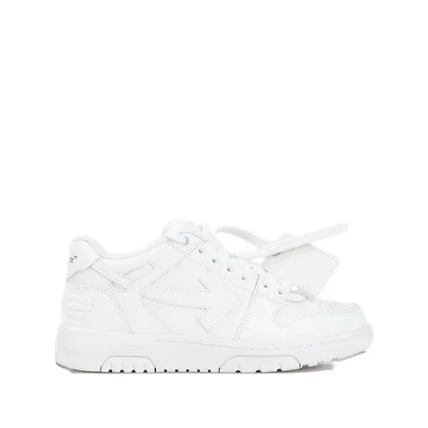 Off-White Calf Leather Trainers - White