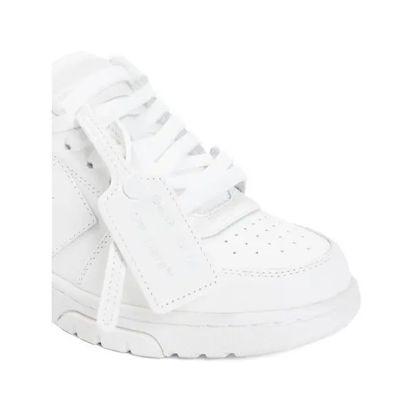 Off-White Calf Leather Trainers - White