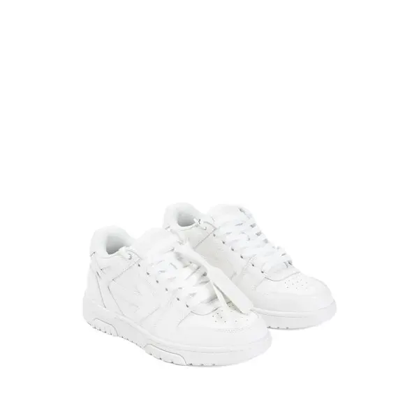 Off-White Calf Leather Trainers - White