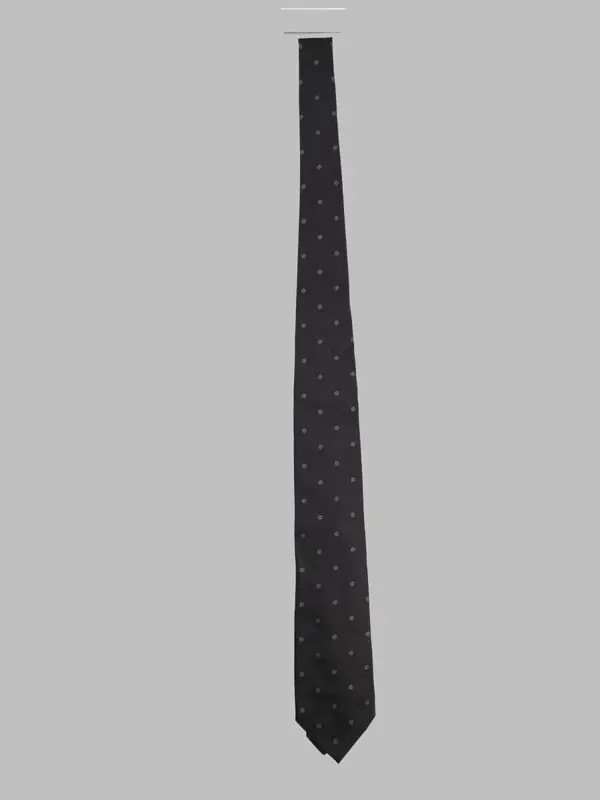 TOM FORD Cravatta In Jacquard Di Seta 8 Cm - Black