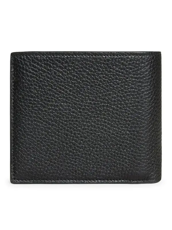 Celine Bi-fold Wallet In Grained Calfskin