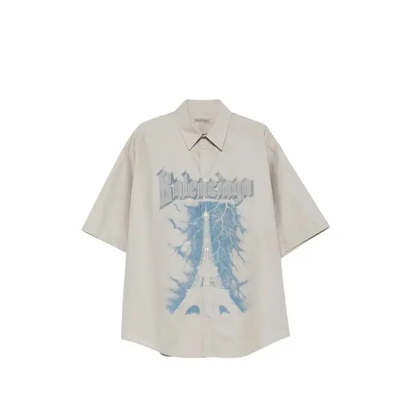 Balenciaga Grey Shirts - Gray