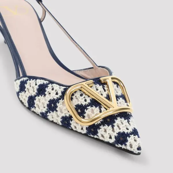 Valentino Garavani V Logo Slingback