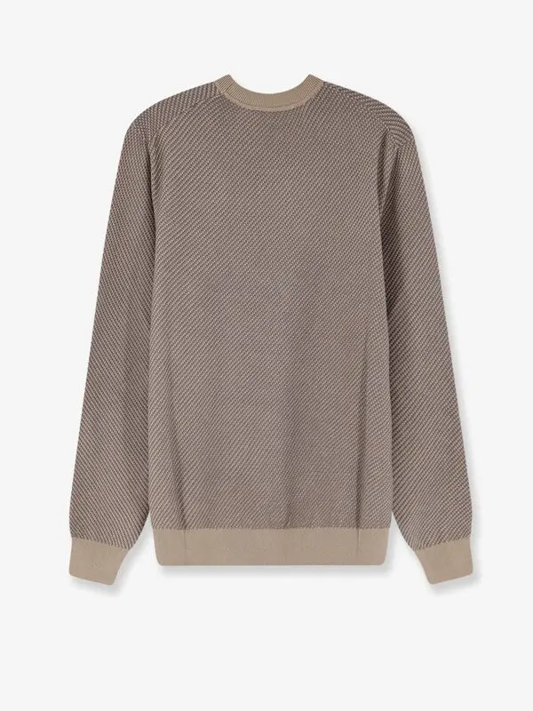 BOSS Silk And Cotton Blend Sweater - Multicolor