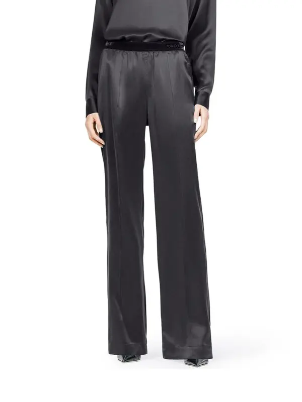 TOM FORD Peach-feel Silk Satin Pj Pants