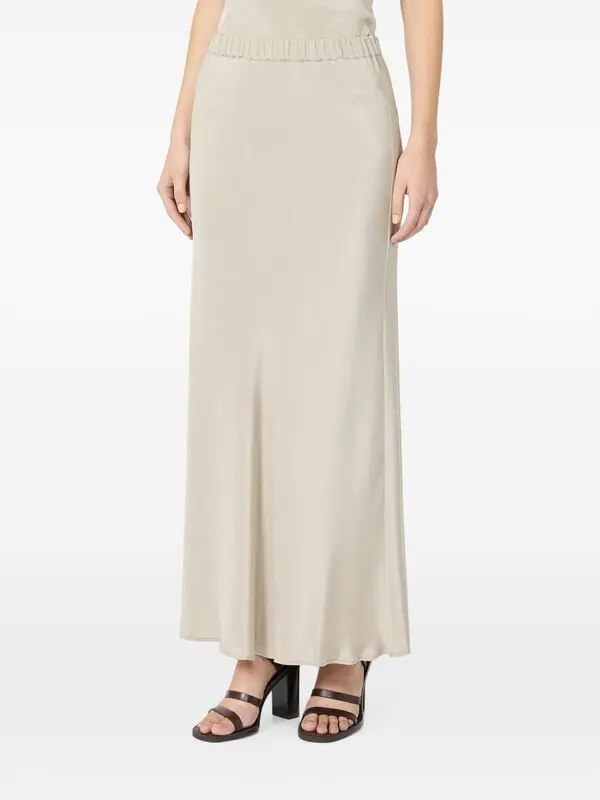 Max Mara Silk Long Skirt
