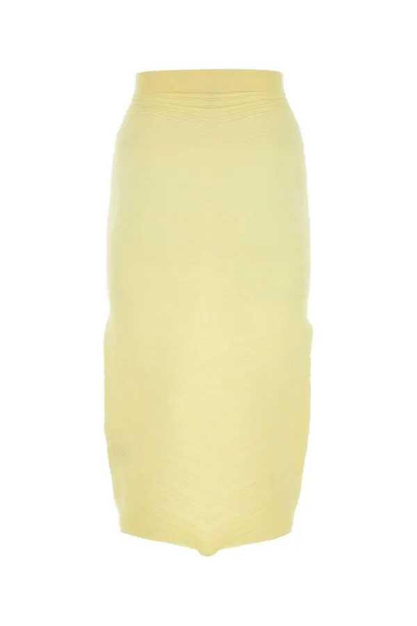 Bottega Veneta Stretch Cotton Blend Skirt