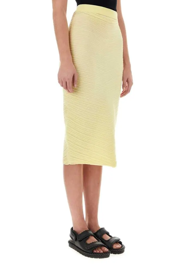 Bottega Veneta Stretch Cotton Blend Skirt