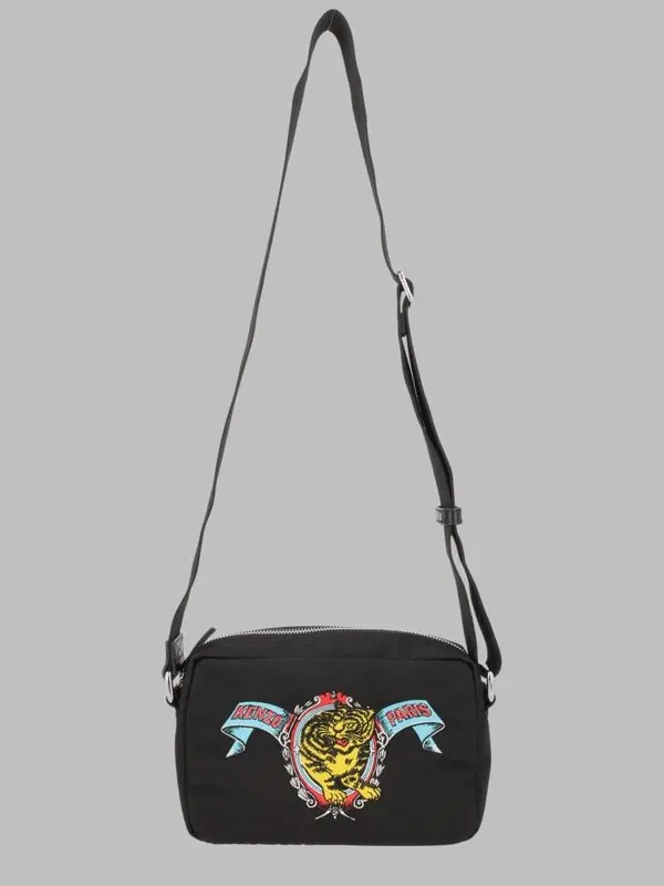 Kenzo Borsa A Tracolla Jumping Tiger - Black