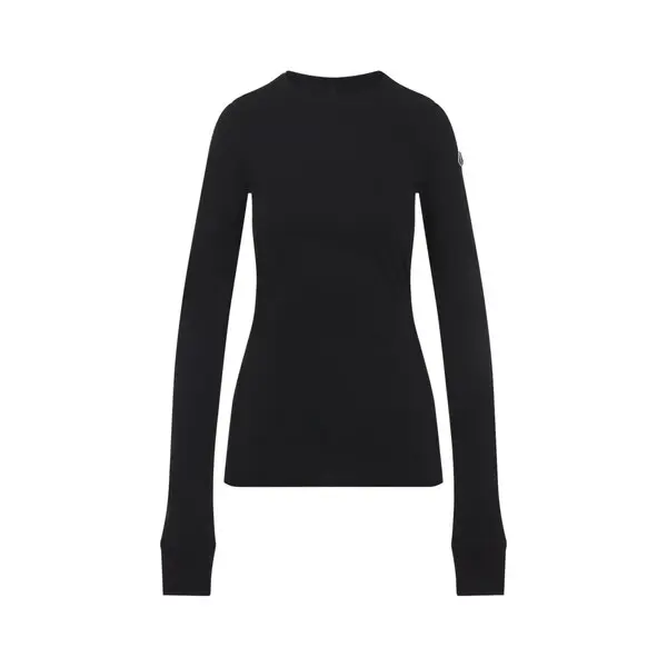Moncler Girder Ls T-shirt - Black