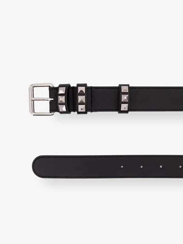 Valentino Garavani Flaneuse Leather Belt With Iconic Studs - Multicolor