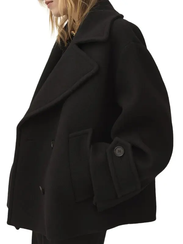 Chloé Oversized Short Wool Coat