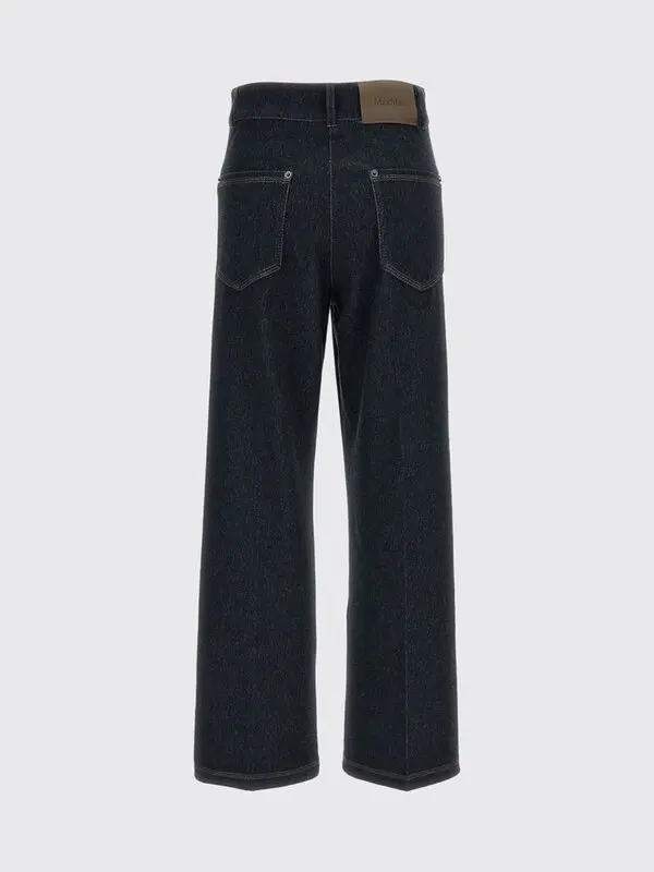 Max Mara Wool Blend Straight Jeans