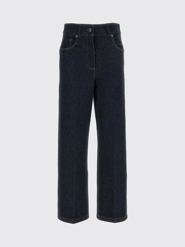 Max Mara Wool Blend Straight Jeans