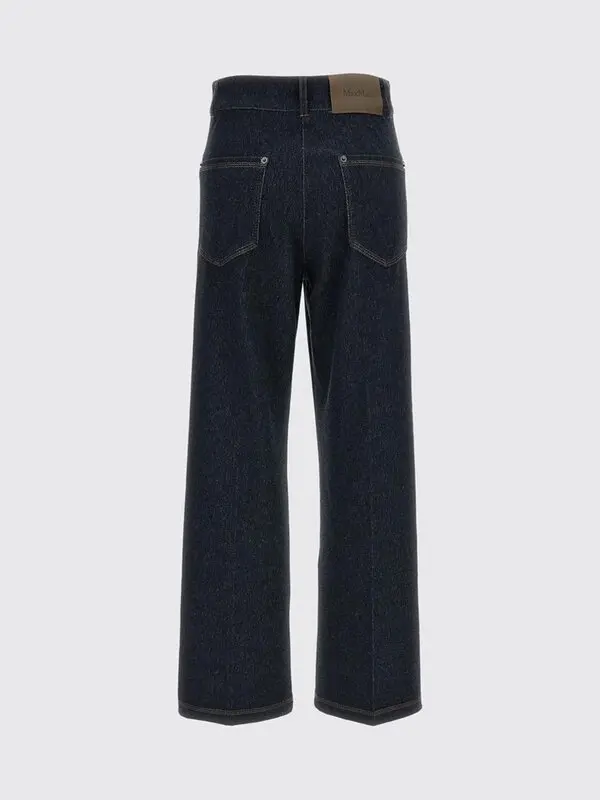 Max Mara Wool Blend Straight Jeans