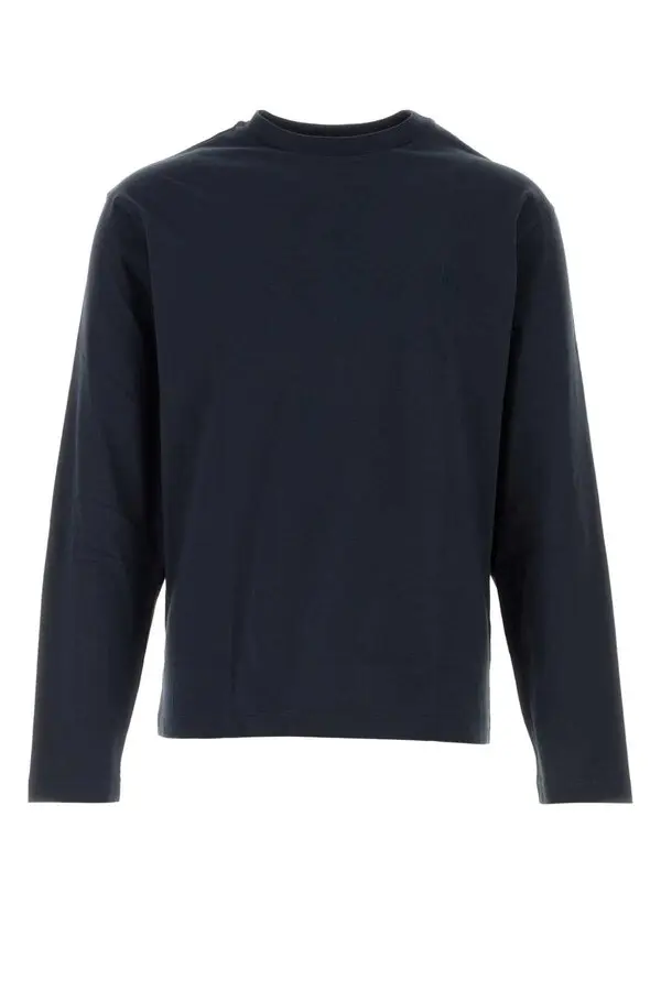 JIL SANDER Midnight Cotton T-shirt Set - Blue