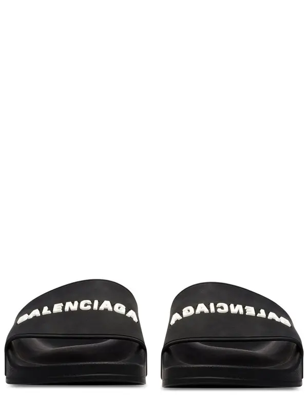 Balenciaga Slip-on Sandal With Logo