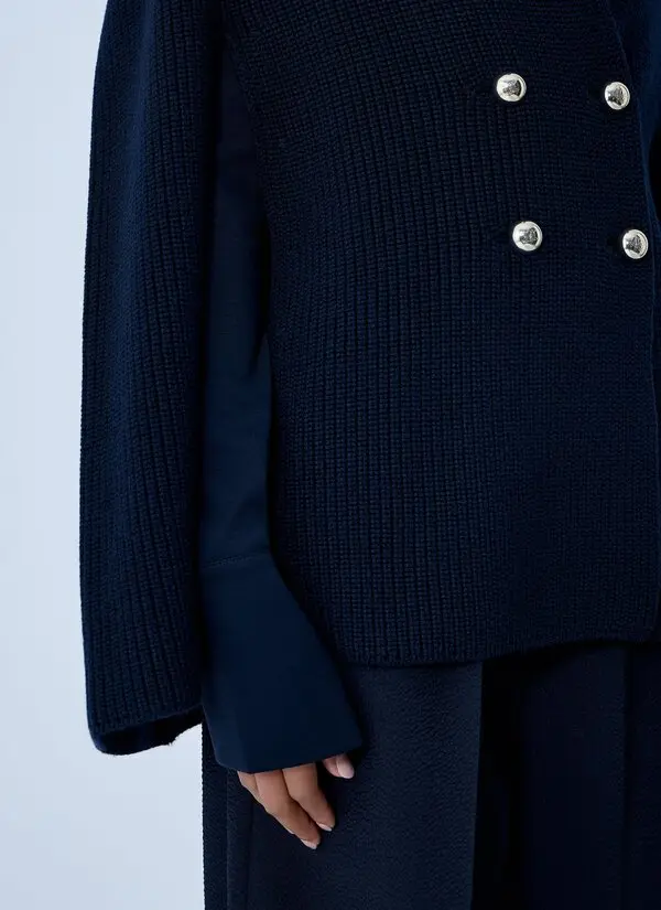 Max Mara Knitted Cape