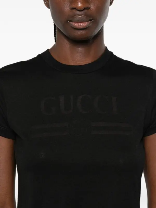 Gucci Logo Cotton T-shirt