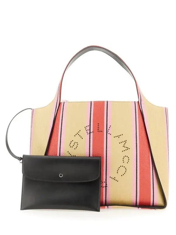 Stella McCartney Tote Bag With Logo - Multicolor
