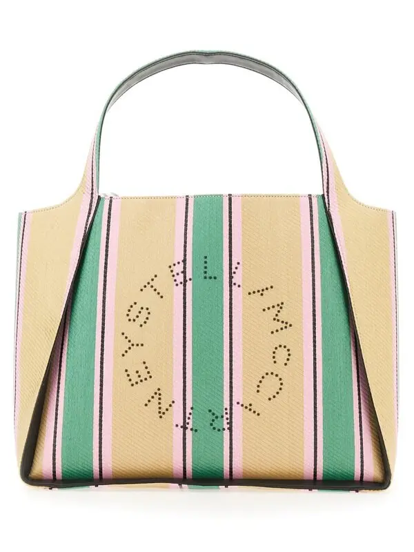Stella McCartney Tote Bag With Logo - Multicolor
