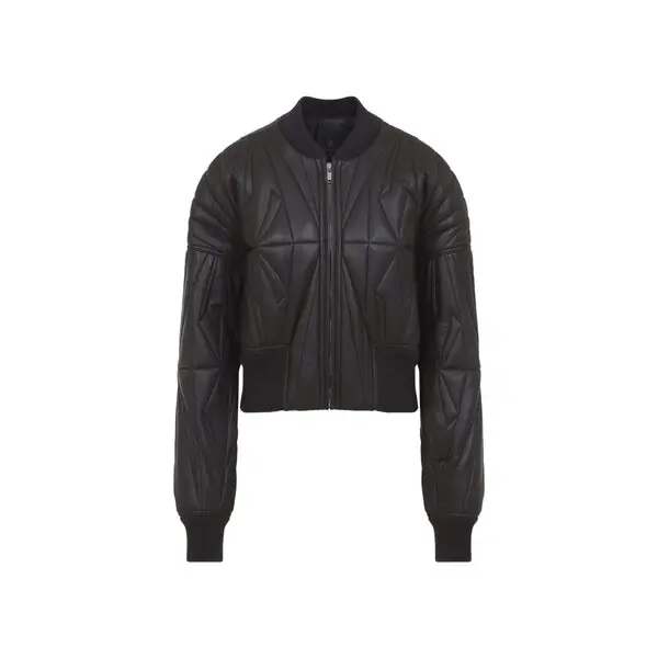 Moncler Geocamo Cropped Jacket - Gray