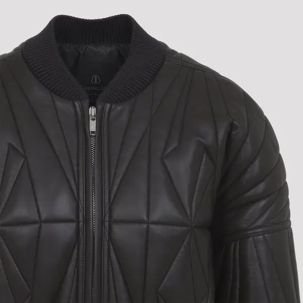 Moncler Geocamo Cropped Jacket - Gray