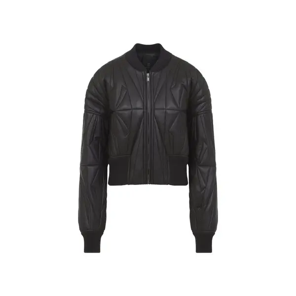 Moncler Geocamo Cropped Jacket - Gray
