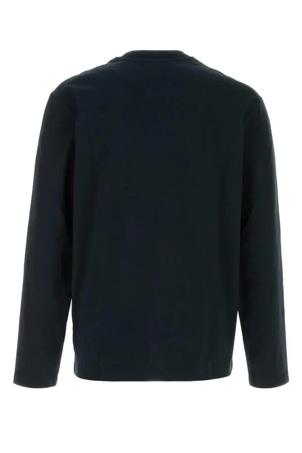 JIL SANDER Midnight Cotton T-shirt - Blue