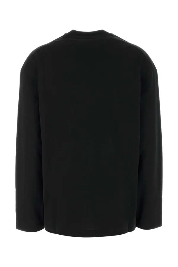 JIL SANDER Cotton T-shirt - Black