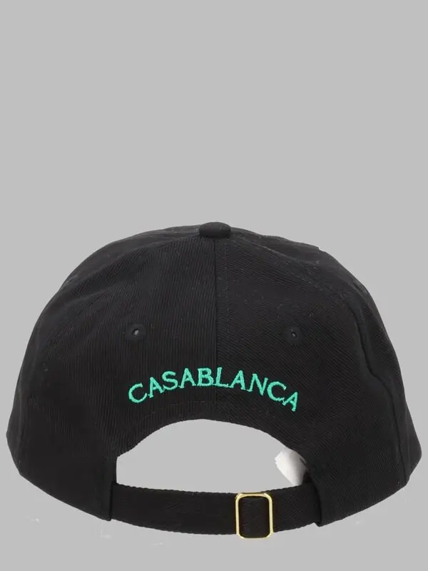 Casablanca Cappello Da Baseball Con Patch - Black