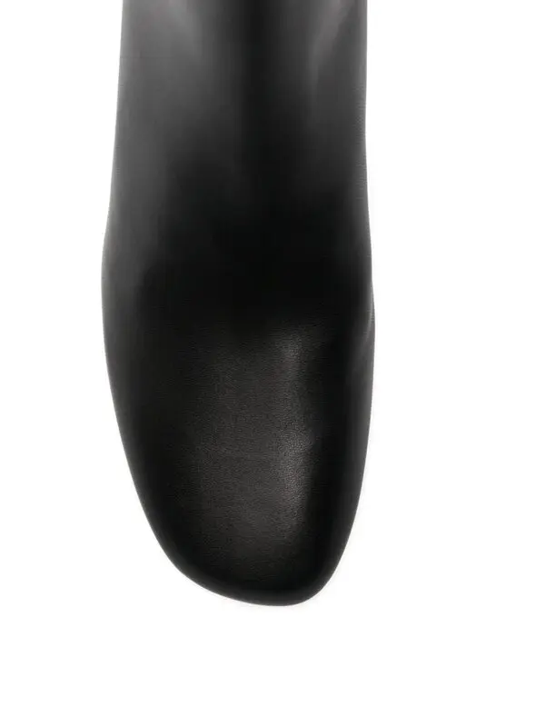 TOTEME Leather Ankle Boots